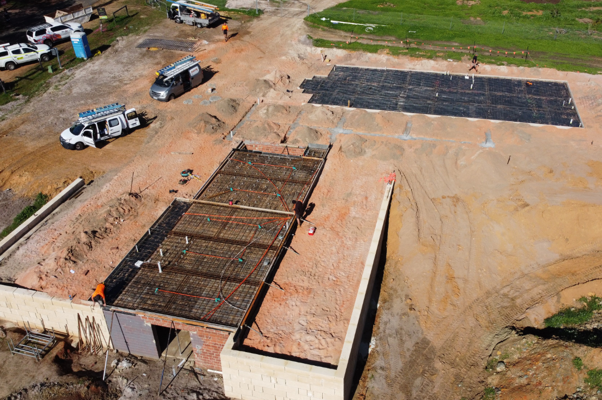 New build? We can embed conduit work into your slab – Mancini Electrical